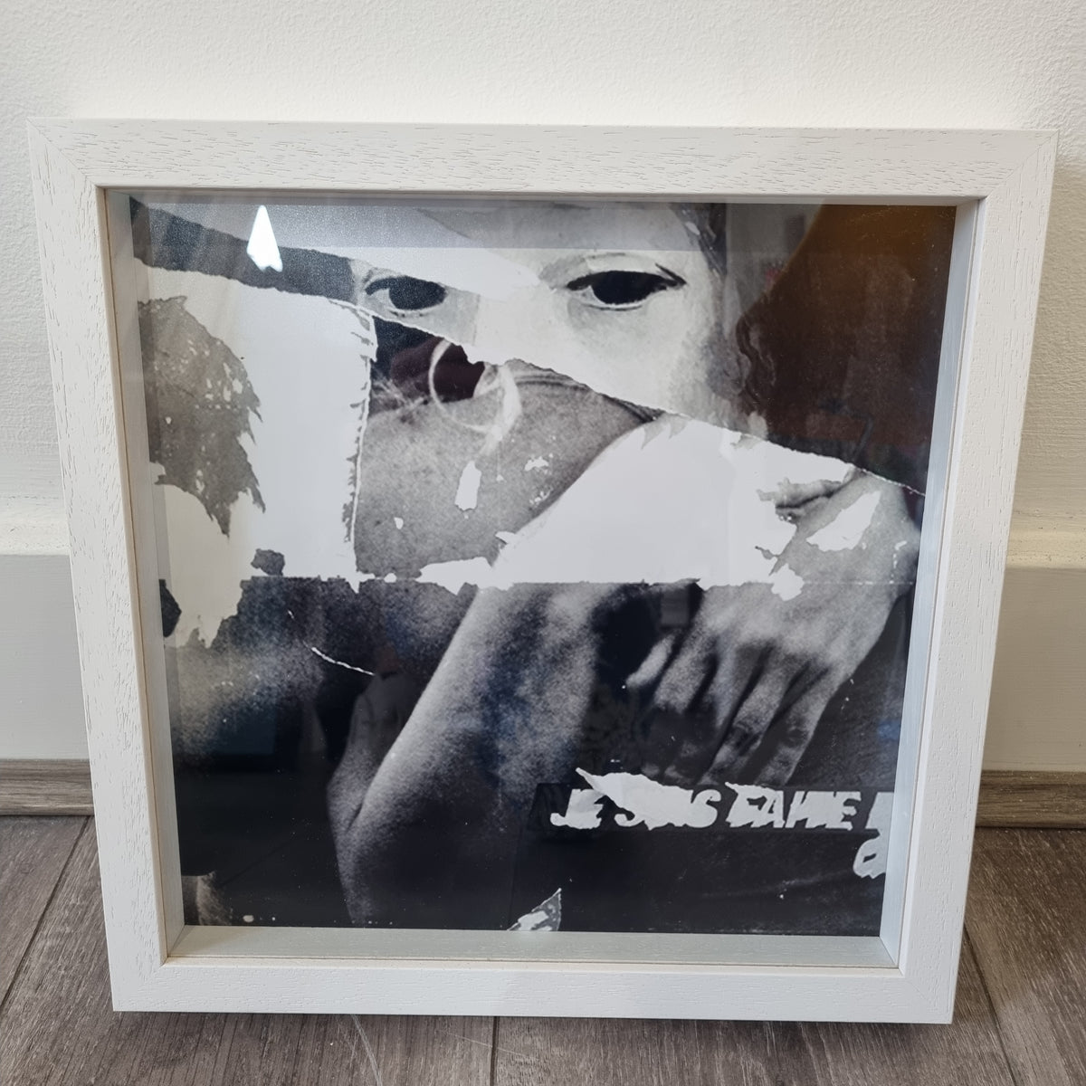 Emily Paxton Notes from the street - Black and White Peeling paste up ...