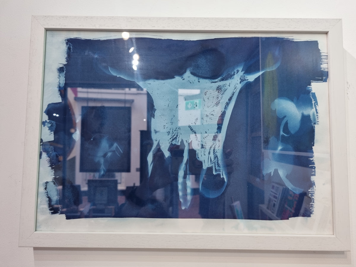 Emily Paxton - Cyanotype Original - Lace & pearls in the Garden ...