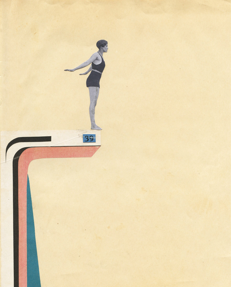 Diving Board - Cassia Beck - PRINT Diving Board - A4 /A3 – Paxton+Glew
