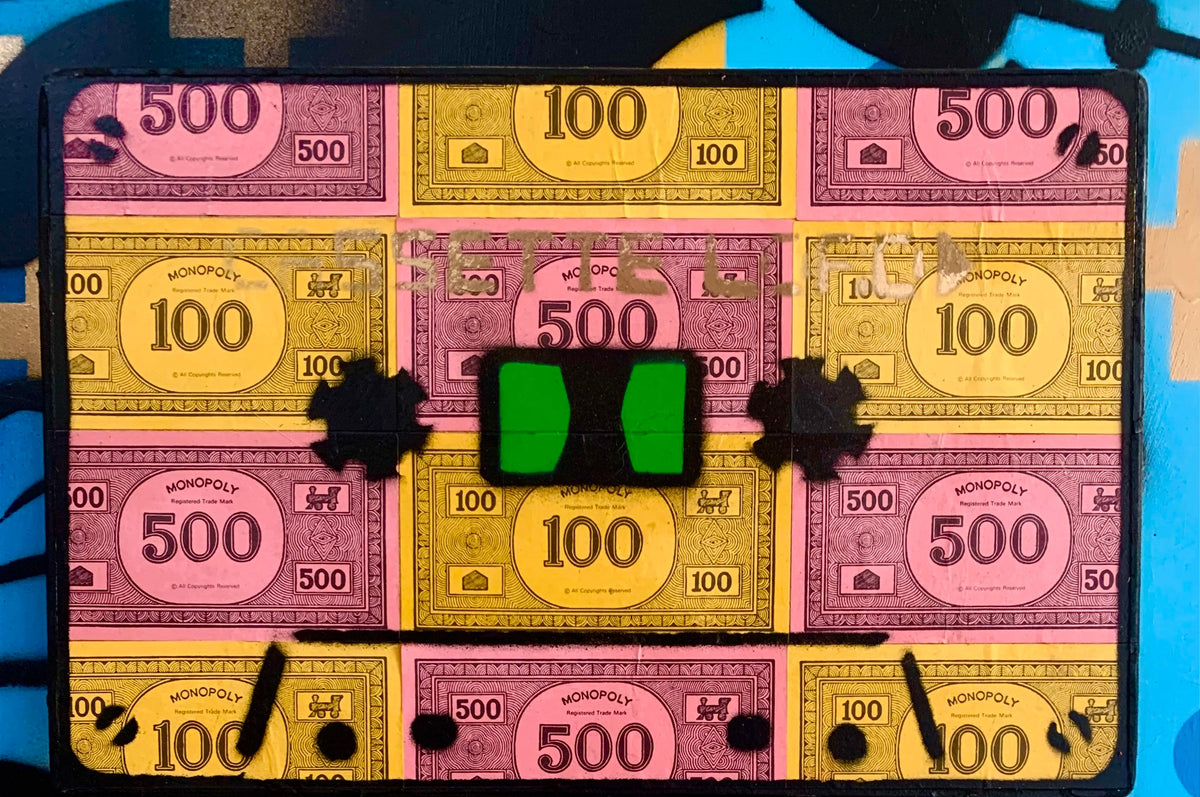 Cassette Lord - Cash-Sette Pink with Monopoly Money – Paxton+Glew