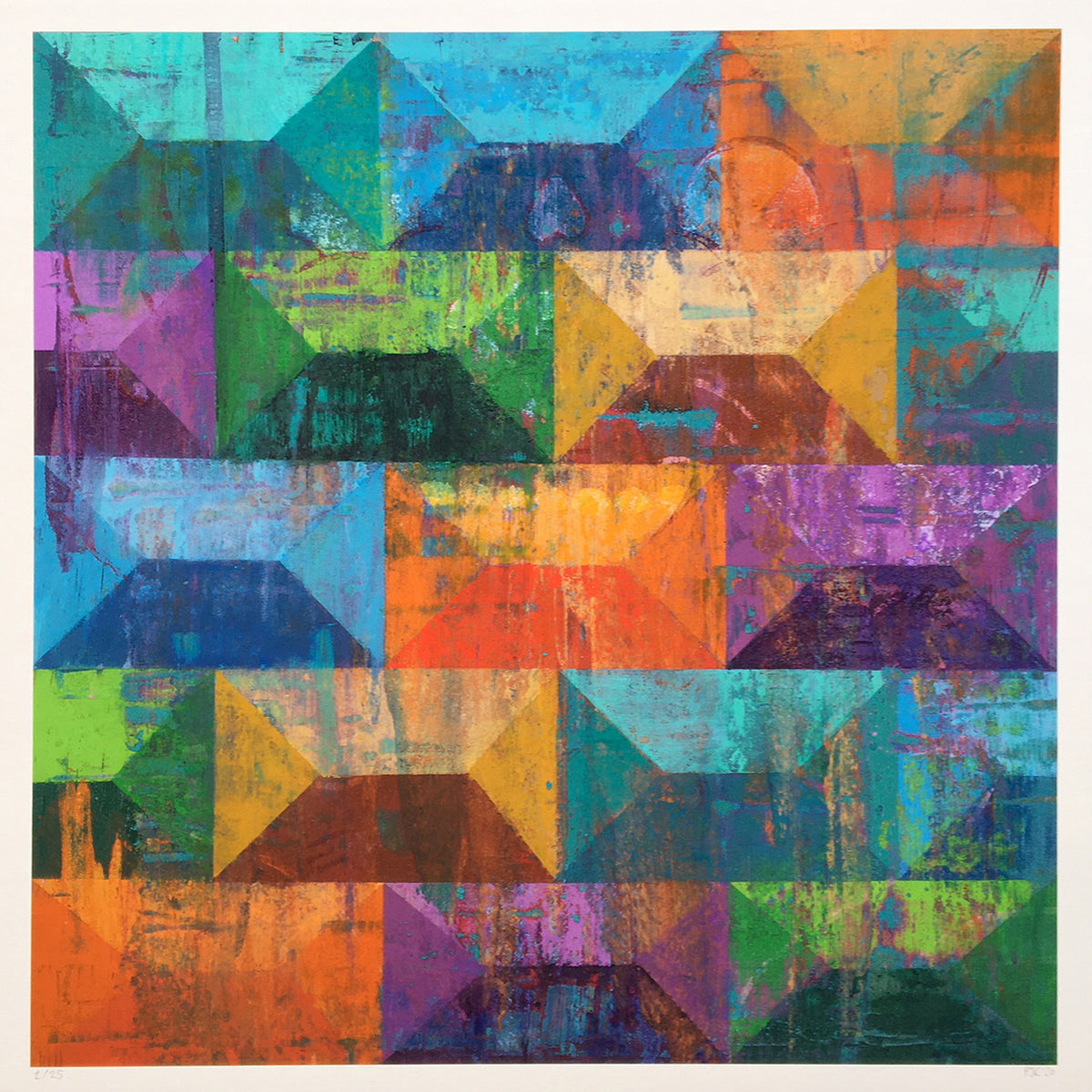 Paul Monsters Brick by brick Giclee Print – Paxton+Glew